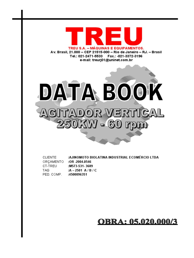 01 - Capa e Data Book | PDF | Computação e Tecnologia da Informação ...