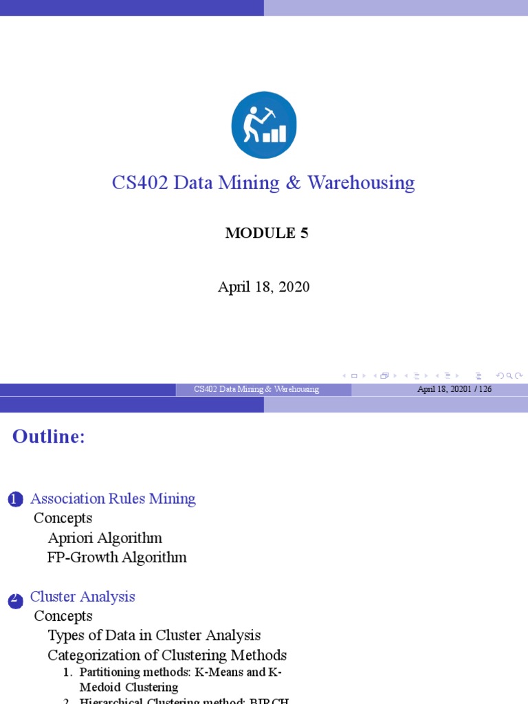 DMW Module 5 | PDF | Cluster Analysis | Norm (Mathematics)