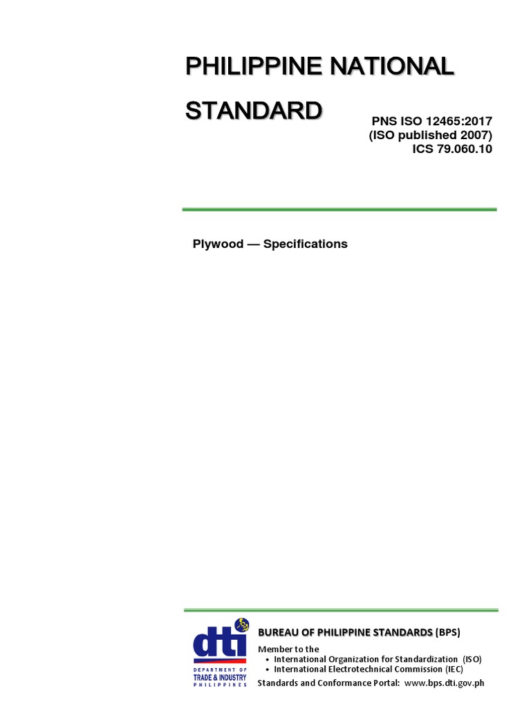 Philippine National Standard: PNS ISO 12465:2017 (ISO Published 2007 ...