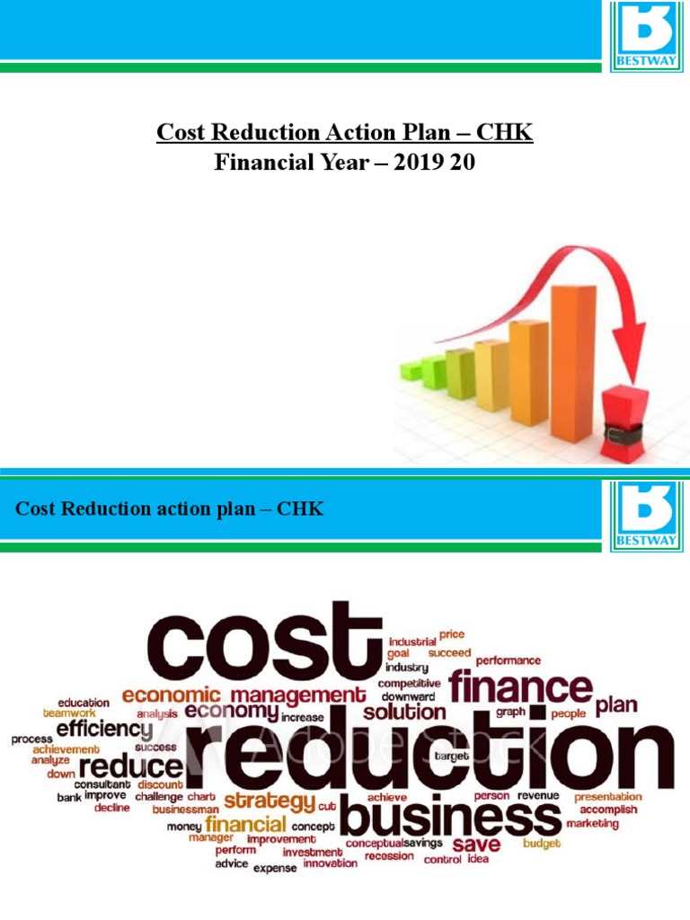 2019-20 Cost Reduction Plan for CHK | PDF | Boiler | Cement