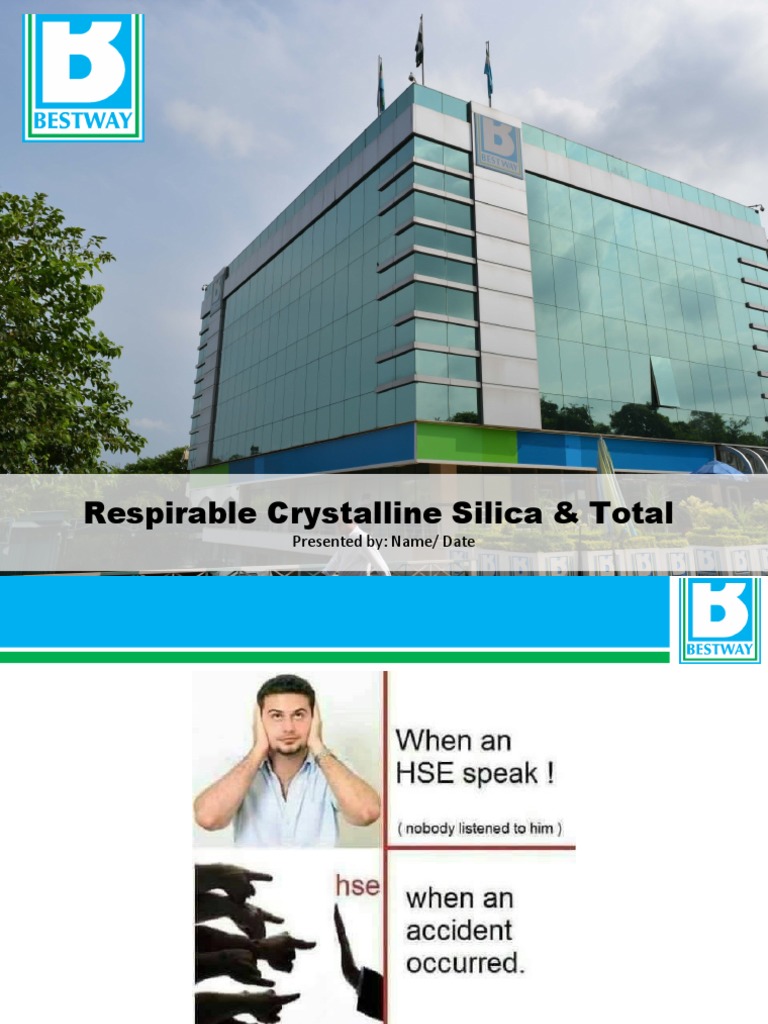Respirable Crystalline Silica and Total Dust Presentation | PDF ...