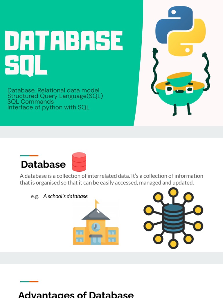 SQL and Database | PDF | Relational Database | Databases