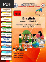 English 10 Q2 Module 2 | PDF | Learning | Verb