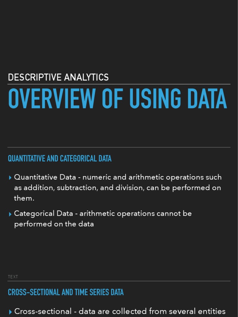 Module 3 - Types of BA | PDF | Analytics | Predictive Analytics