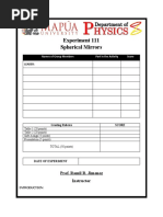 Kozyrev Mirror Construction Guide | PDF