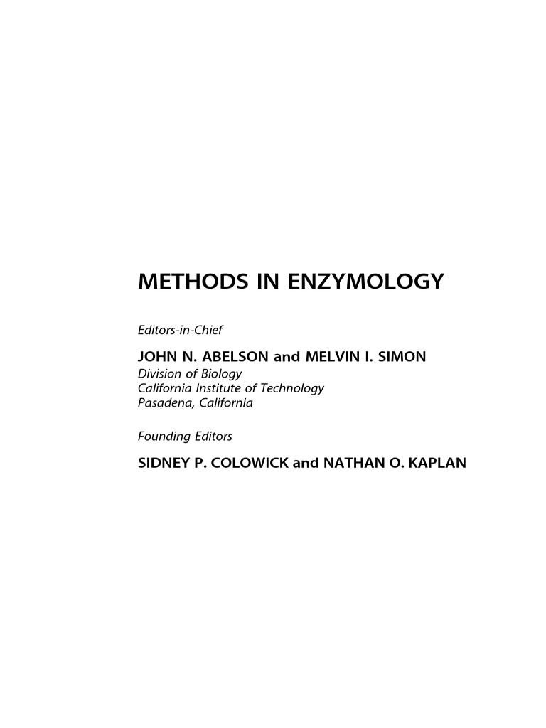 (Methods in Enzymology 529) Jon Lorsch (Eds.) - Laboratory Methods in ...