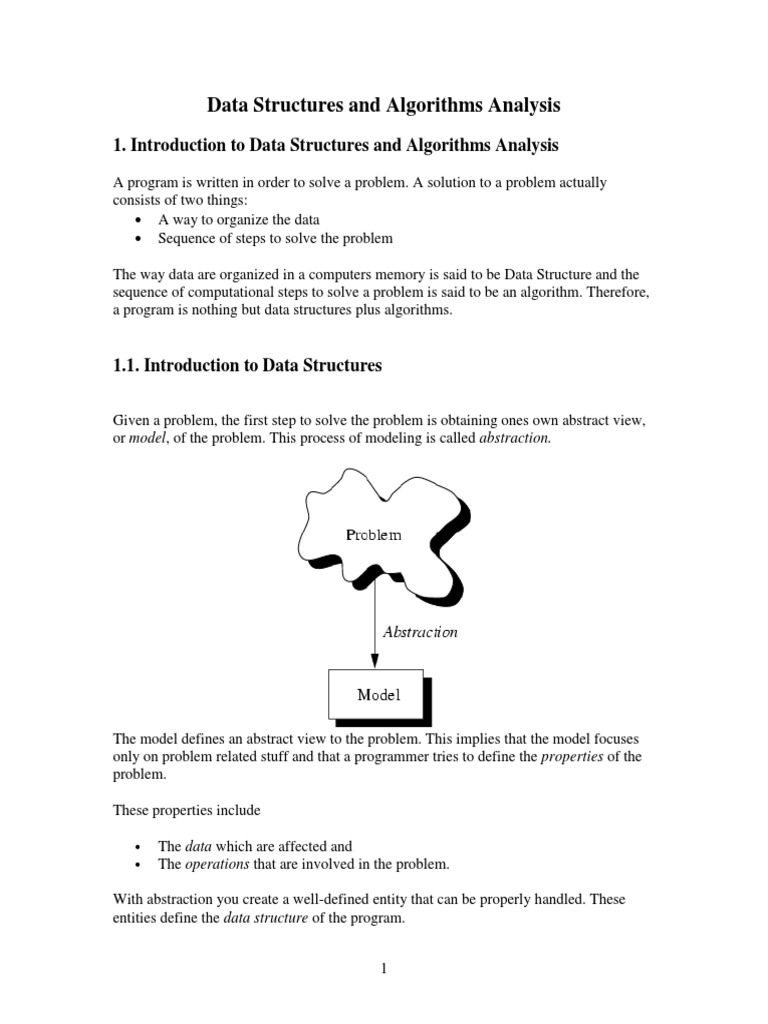 Data Structure And Algoritms Pdf Algorithms Computational Complexity Theory 4863