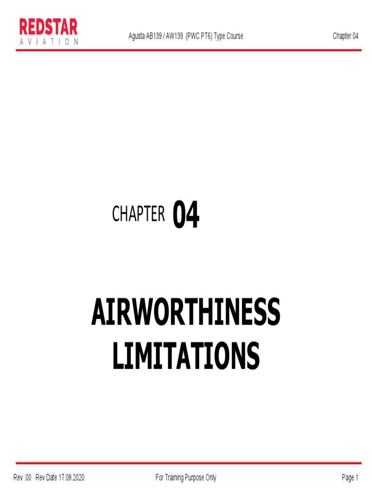 AW139 Airworthiness Limitations Overview | PDF | Aviation | Transport