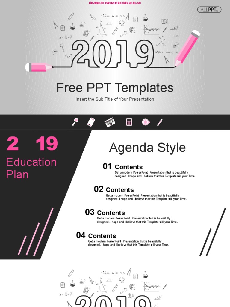 Free PPT Templates: Insert The Sub Title of Your Presentation | PDF
