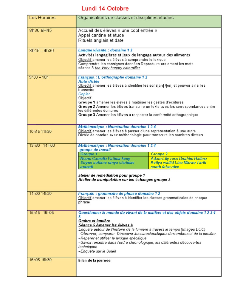 Modèle de cahier journal scolaire | PDF | Cognition | la communication
