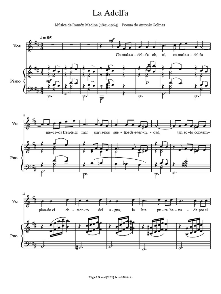 MEDINA La Adelfa Original | PDF