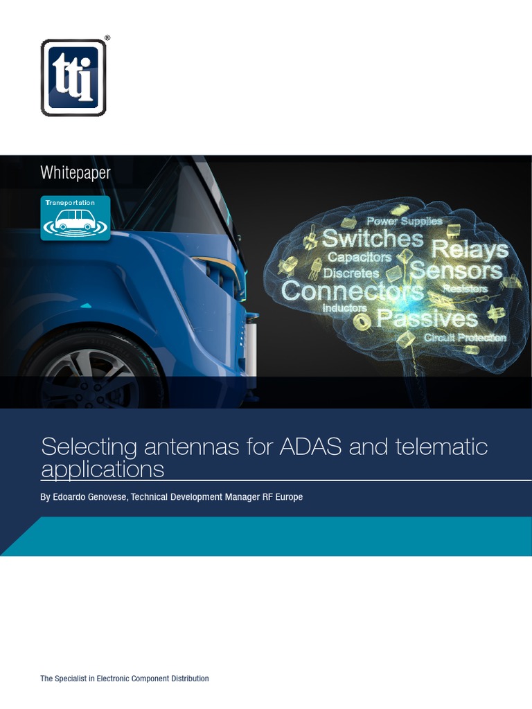 Selecting Antennas For ADAS and Telematic Applications | PDF | Antenna ...