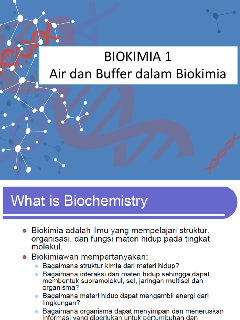 Interaksi Air dan Sistem Buffer | PDF