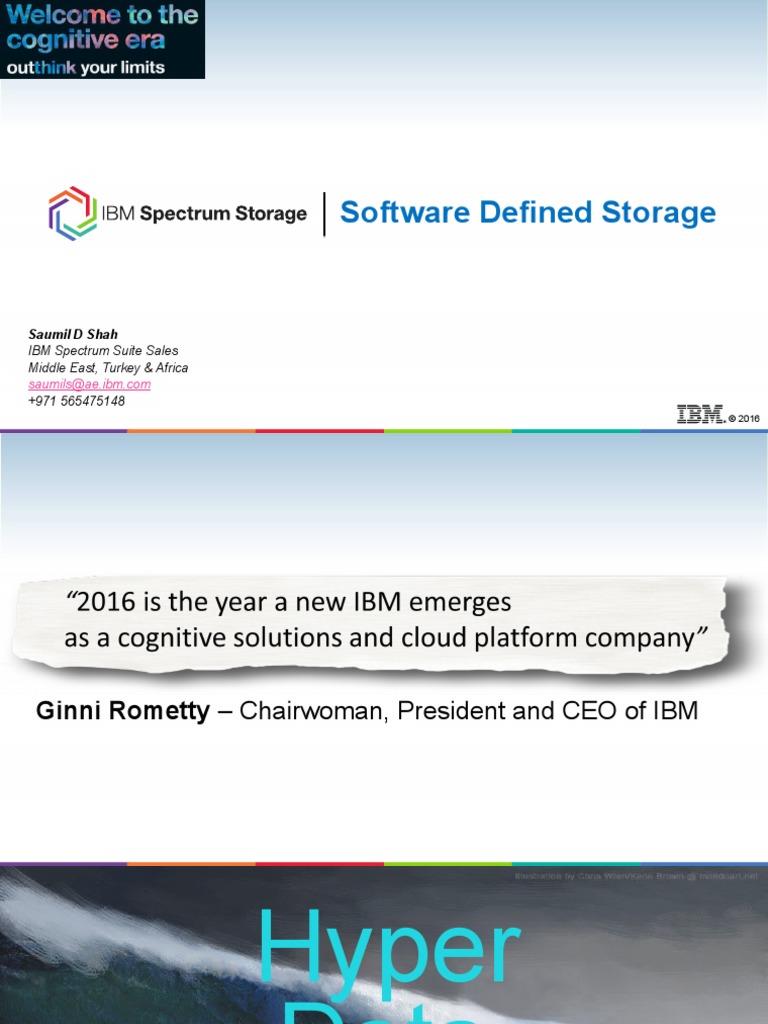 Software Defined Storage - IBM Spectrum Overview | PDF | Cloud ...