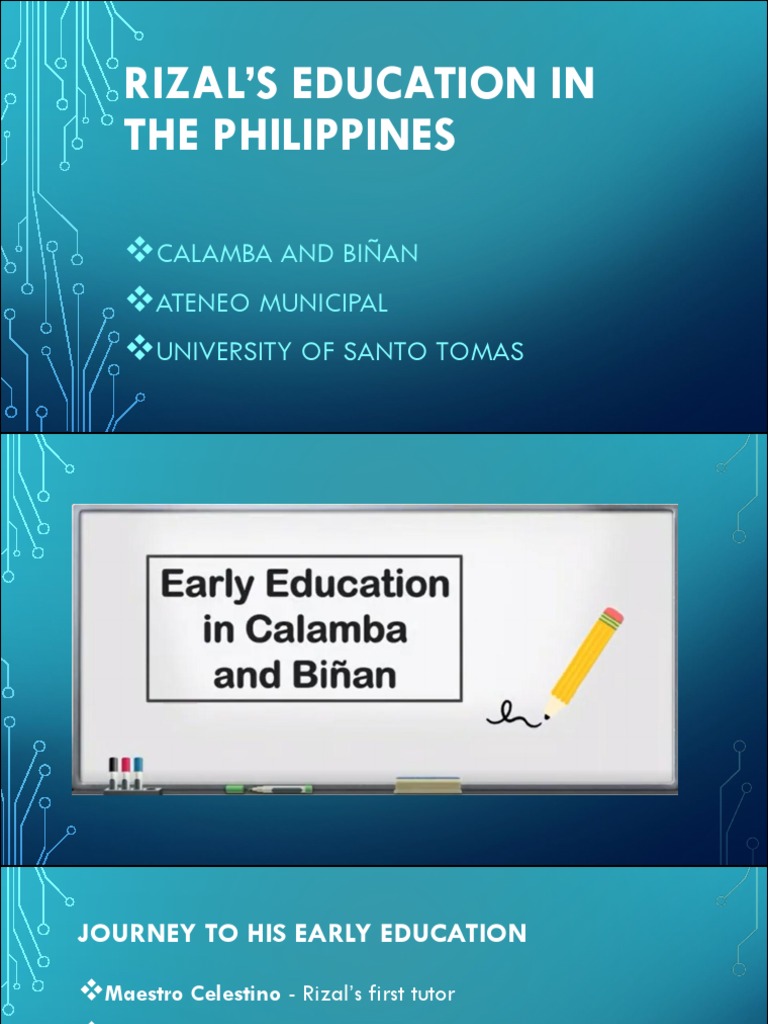2 - Rizal's Education in The Philippines | PDF