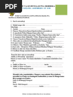 Mfano Wa Risala | PDF