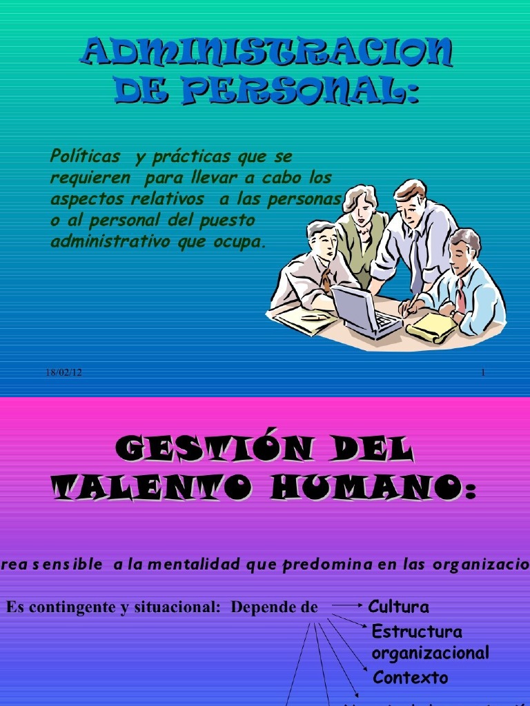 1 Administración de Personal 1 | PDF