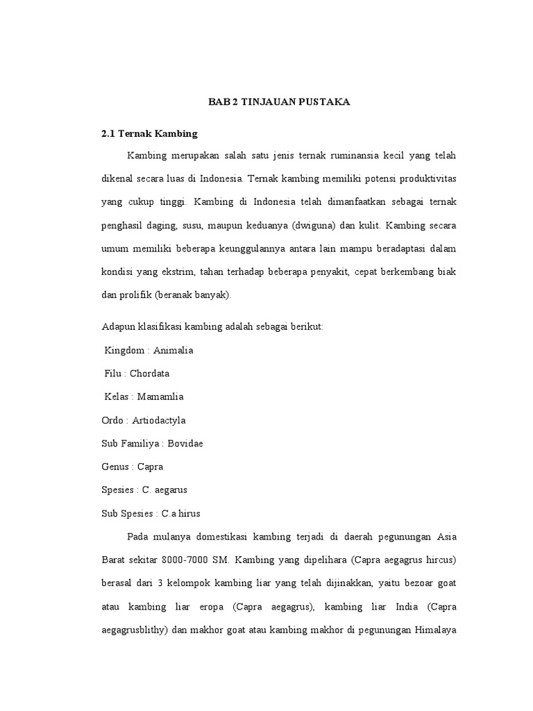 Proposal Tinjauan Pustaka | PDF