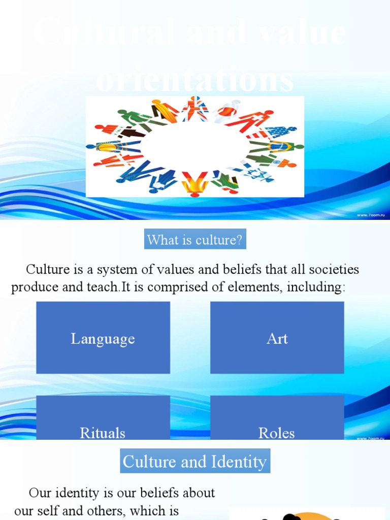 Cultural and Value Orientations | PDF | Value (Ethics) | Behavioural ...