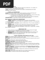Visual Conventions List | PDF | Composition (Visual Arts)
