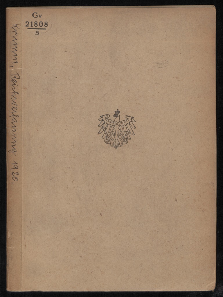 La Constitución Alemana Del Reich de 1919 | PDF