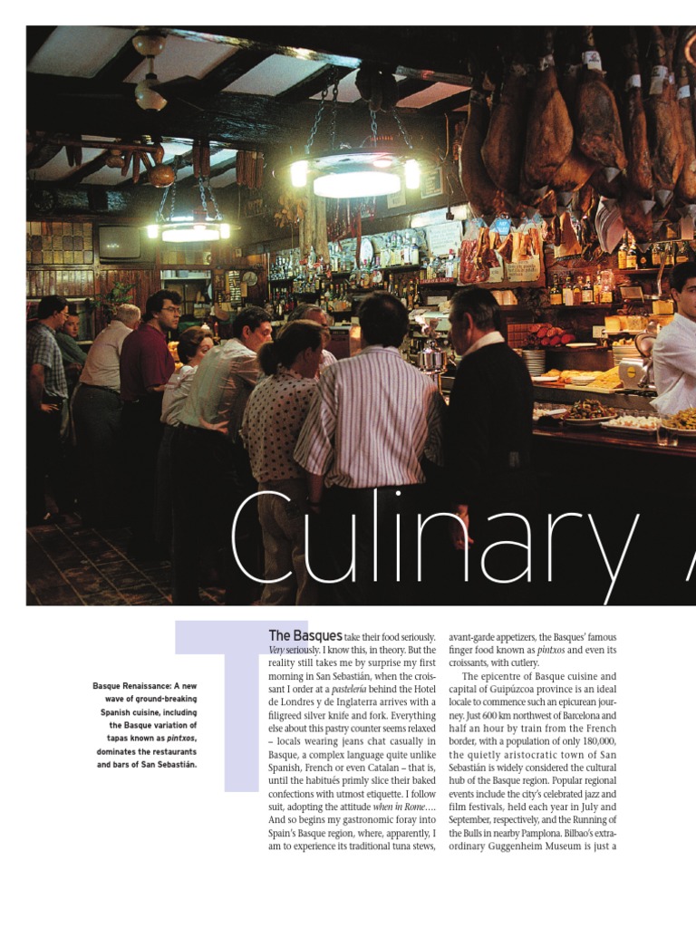 Culinary Autonomy | PDF | Basque Country (Autonomous Community) | Spain