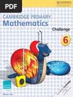 Cambridge Primary Mathematics Learner Book 6 | PDF