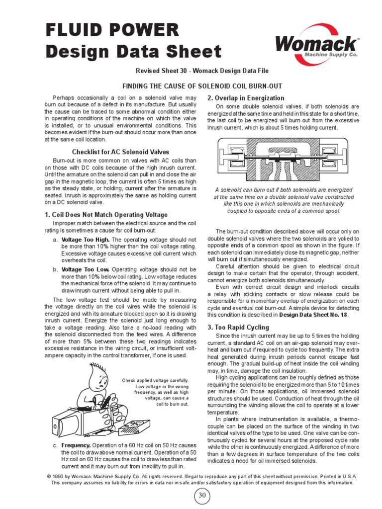 Finding The Cause of Solenoid Coil Burn Out | PDF | Inductor | Vacuum Tube