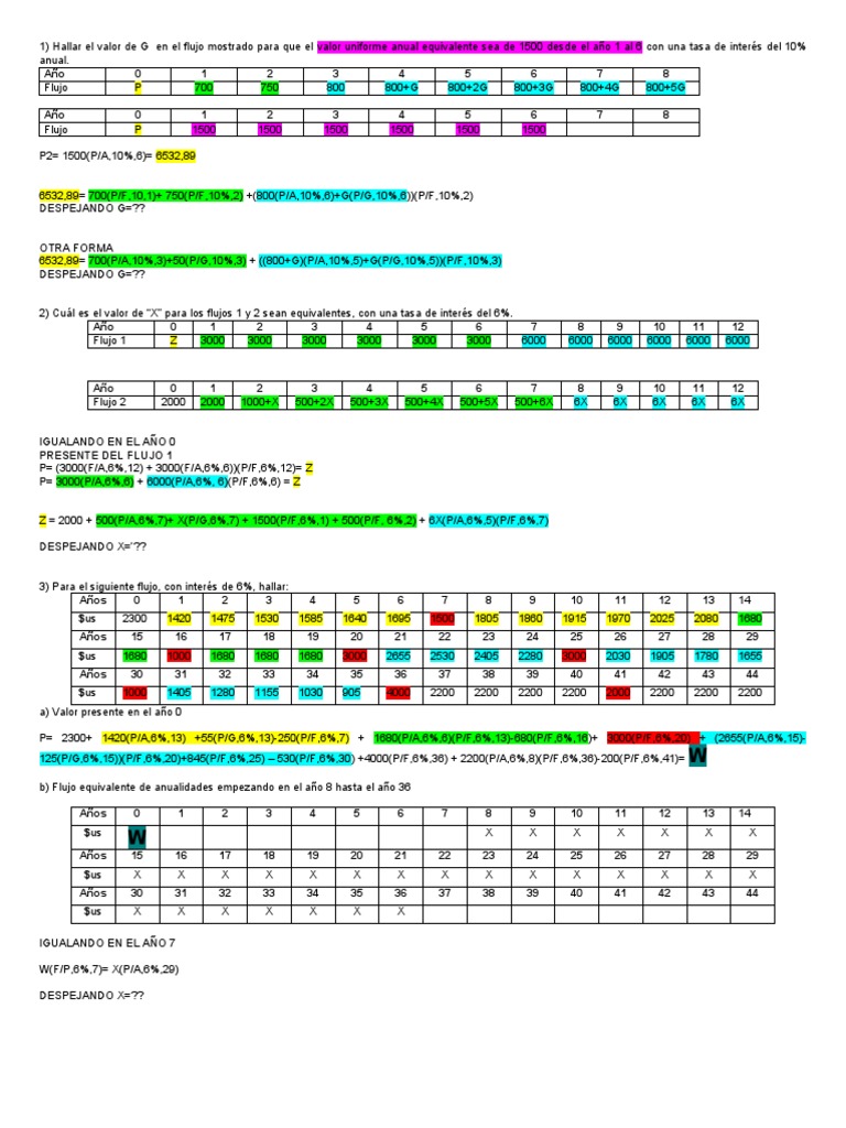 Flujo Ejerc2 SOL I | PDF