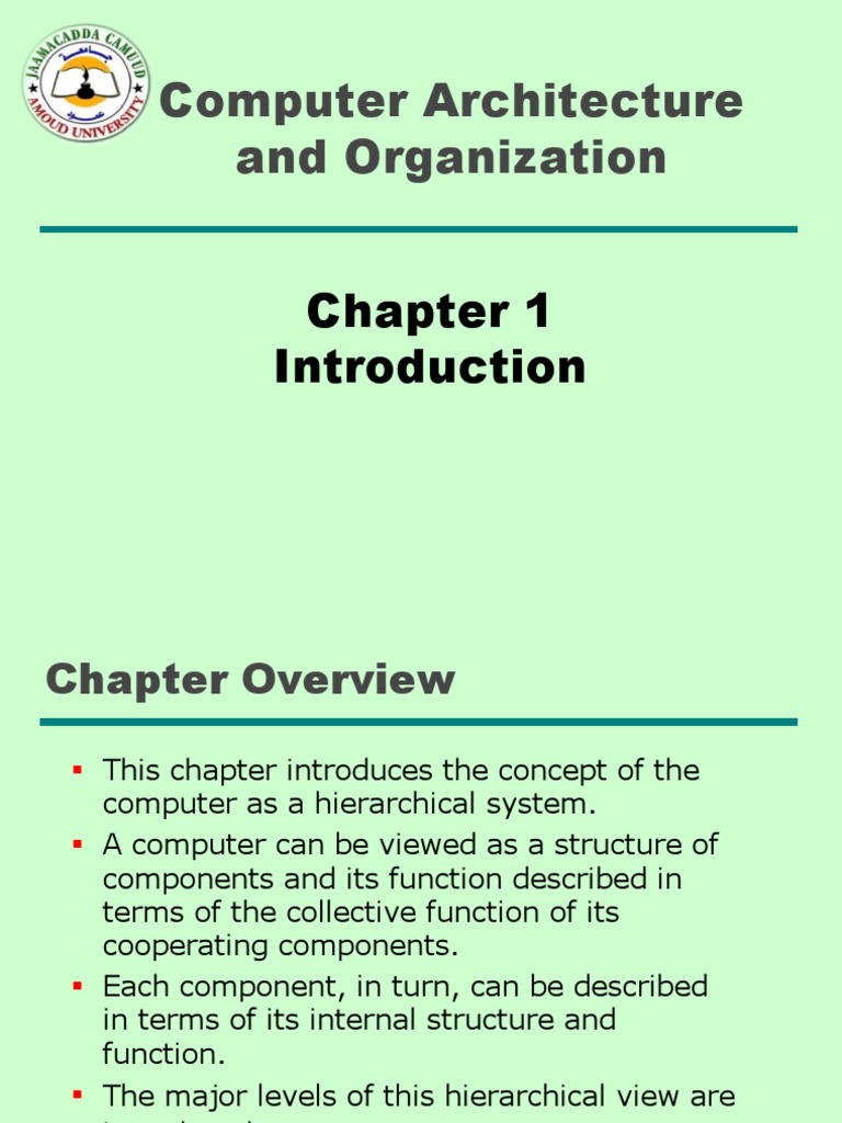 Computer Architecture and Organization | Download Free PDF | Central Processing Unit ...
