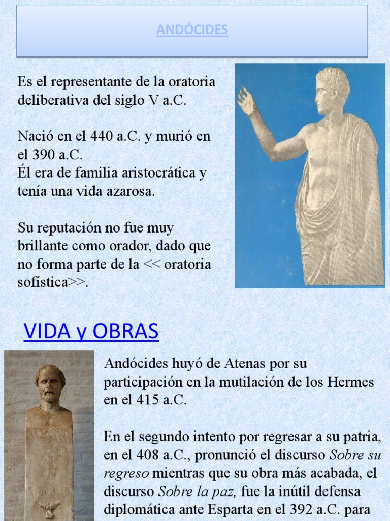 Andócides | PDF | Religión y espiritualidad | Poesía