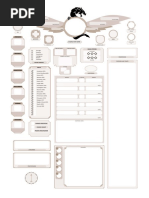 Blank D&D Character Sheet PDF | PDF | Dungeons & Dragons | Tabletop Games
