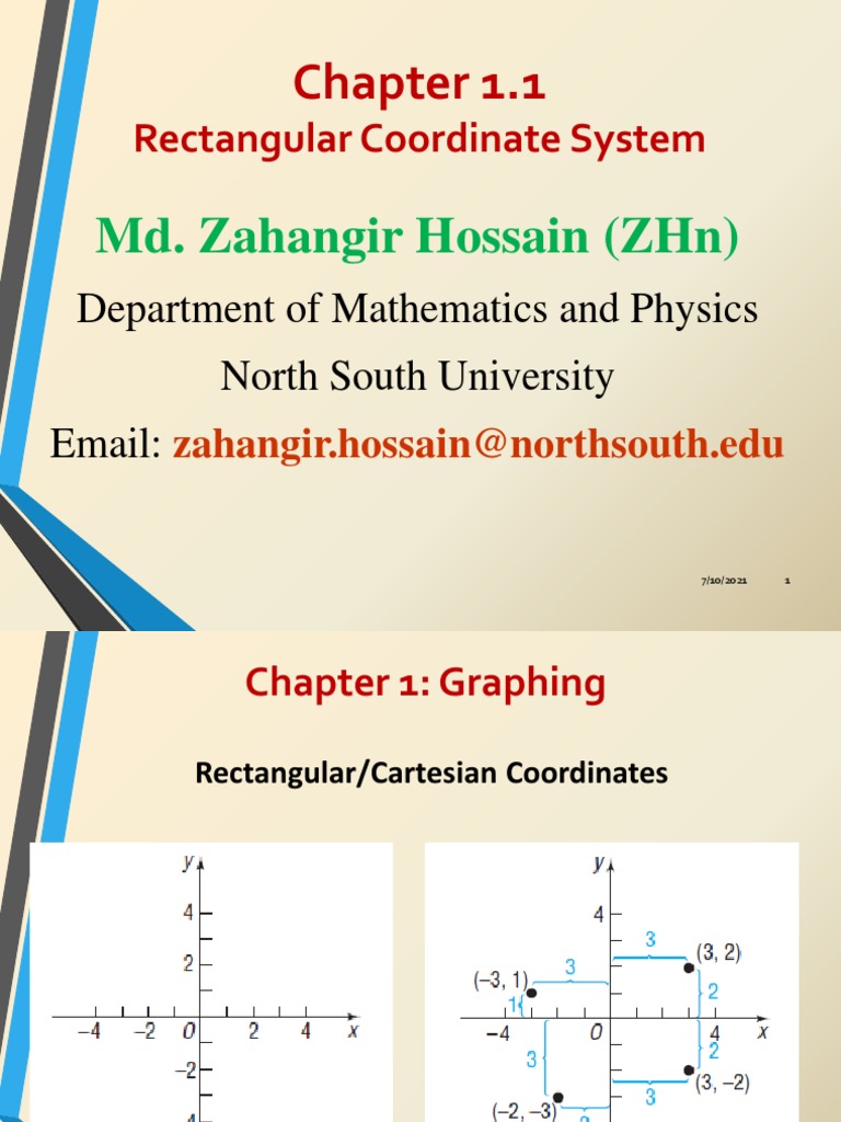 Lecture - 01 Distance and Midpoint Formulas - 1.1 | PDF | Distance ...