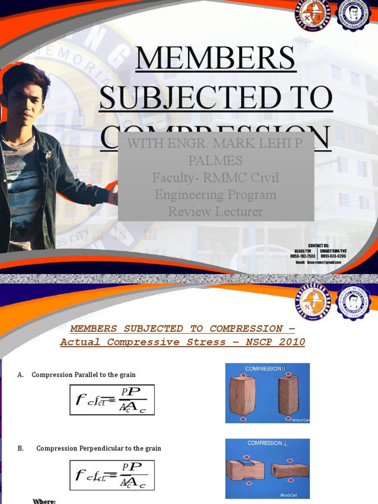 Topic 5 - Allowable Compressive Stresses | PDF | Buckling | Stress ...