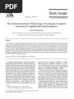 Multidimensional Body-Self Relations Questionnaire (MBSRQ) | PDF ...
