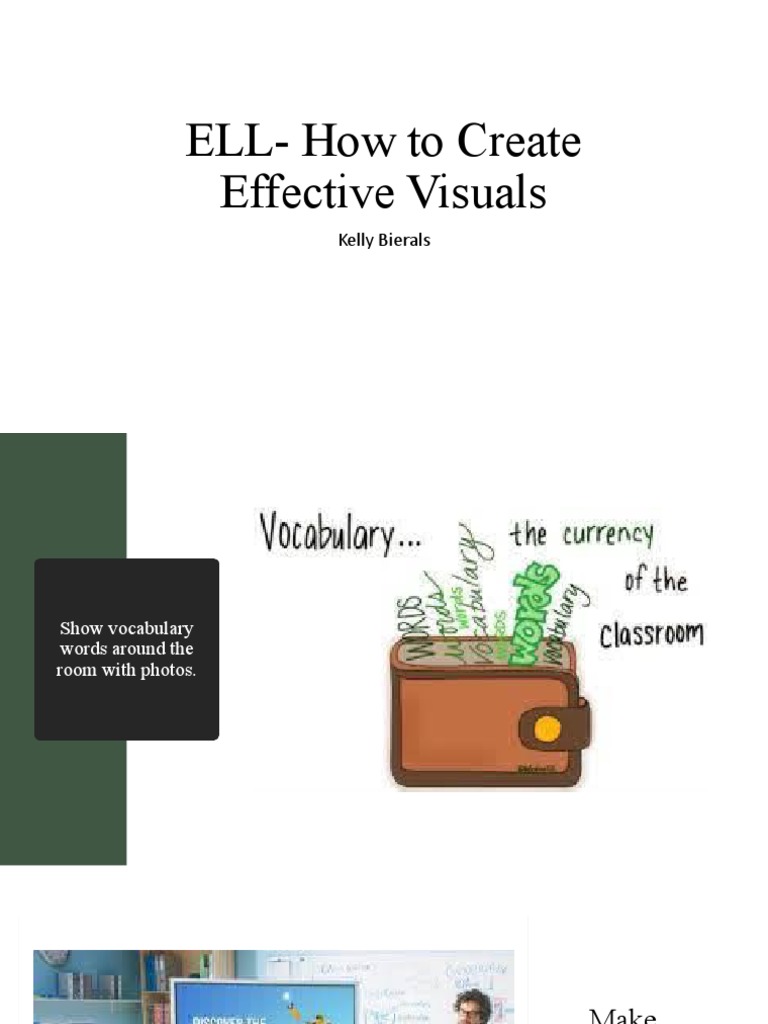 Effective Visuals | PDF