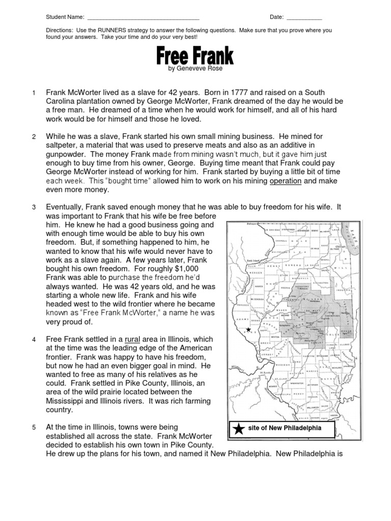 Free Frank McWorter's Journey | PDF | North America | Crimes Against ...