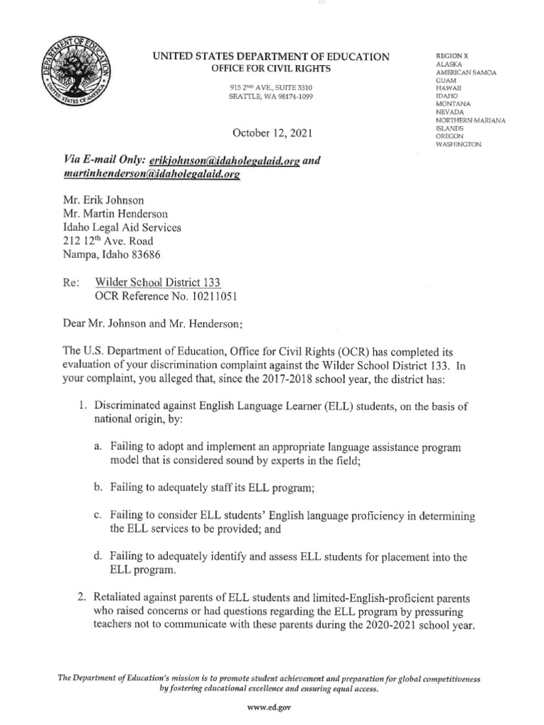 OCR Notice 10 12 21 Redacted | PDF