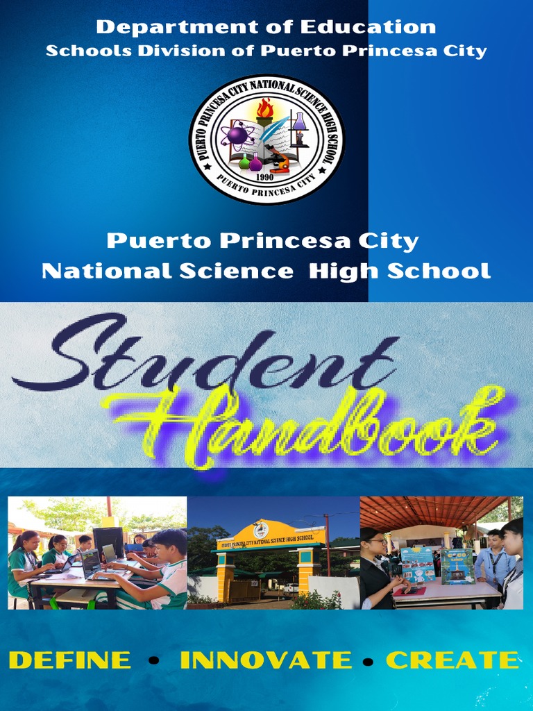 Revised PPCNSHS Student Handbook | PDF | University And College ...