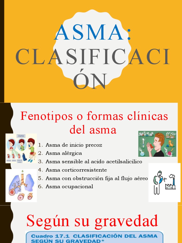 Clasificacion Asma | PDF