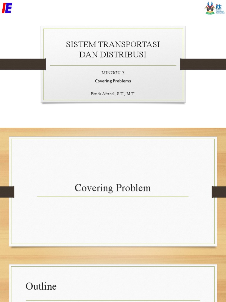 Lecture 3-Covering Problems | PDF | Mathematical Optimization ...