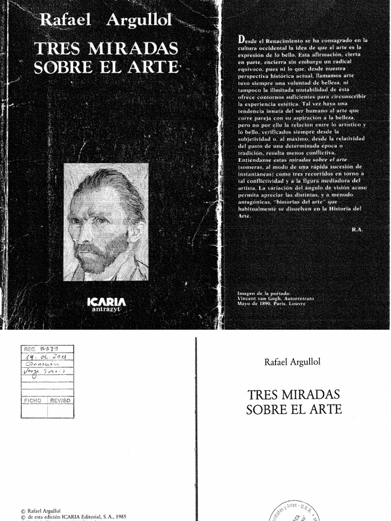 Argullol Rafael Tres Miradas Sobre El Arte | PDF