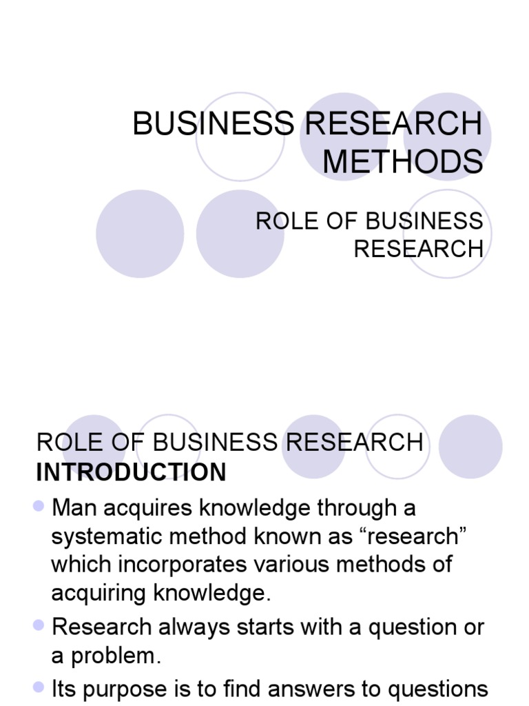 Business Research Methods | PDF | Knowledge | Cognition