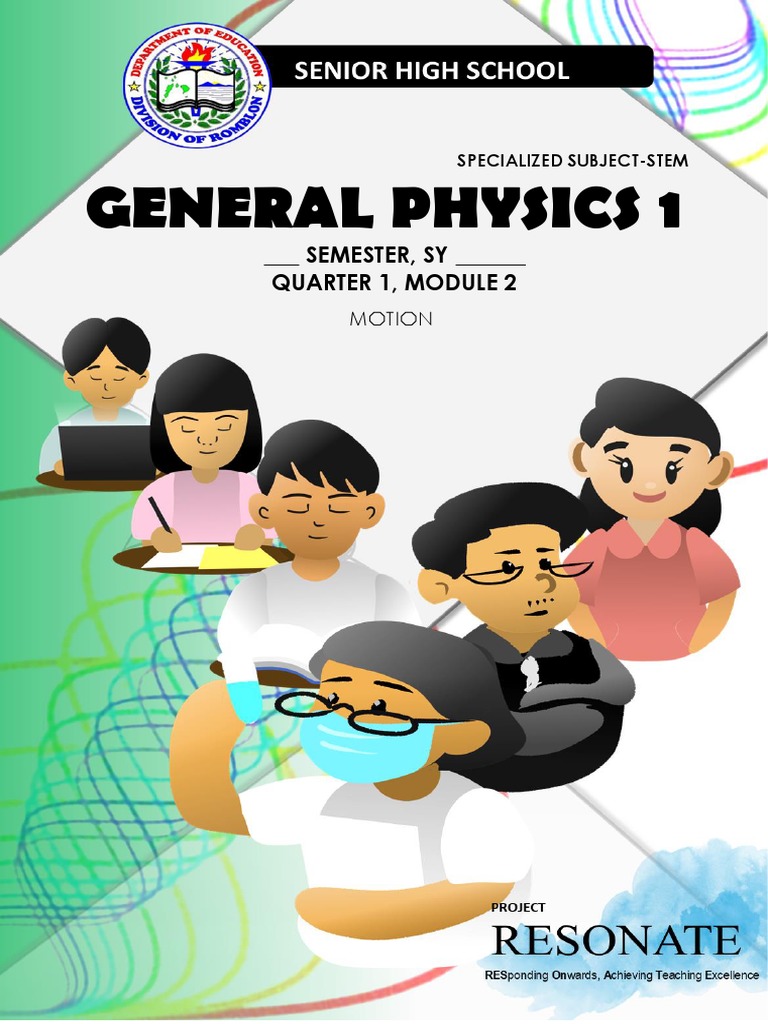 Q1 Module 2 Physics 1 Motion | PDF | Acceleration | Velocity