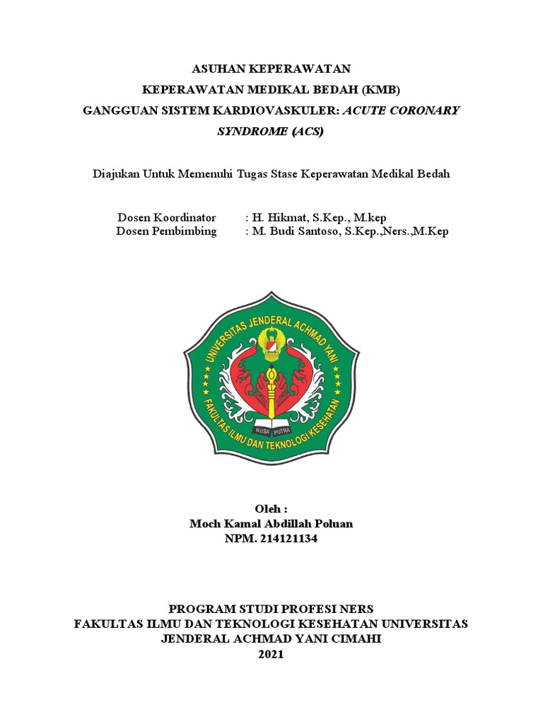 Askep ACS STEMI | PDF