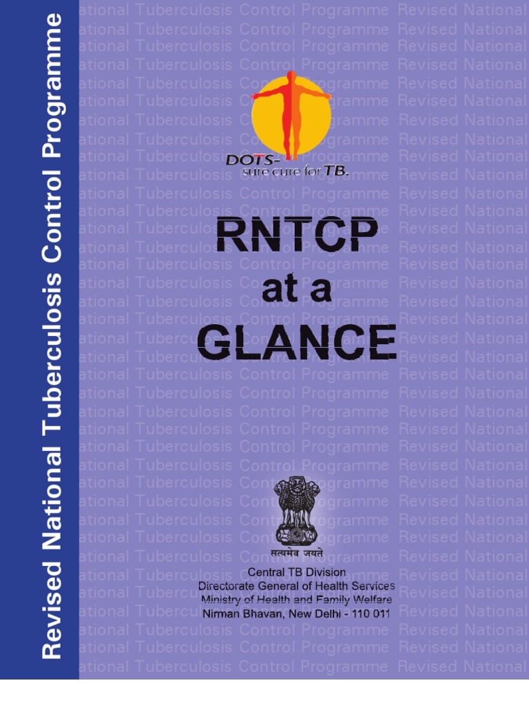 RNTCP at A Glance | PDF | Tuberculosis | Health Care