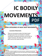 The Basic Natural Movements - Locomotor and Non Locomotor | PDF | Self ...