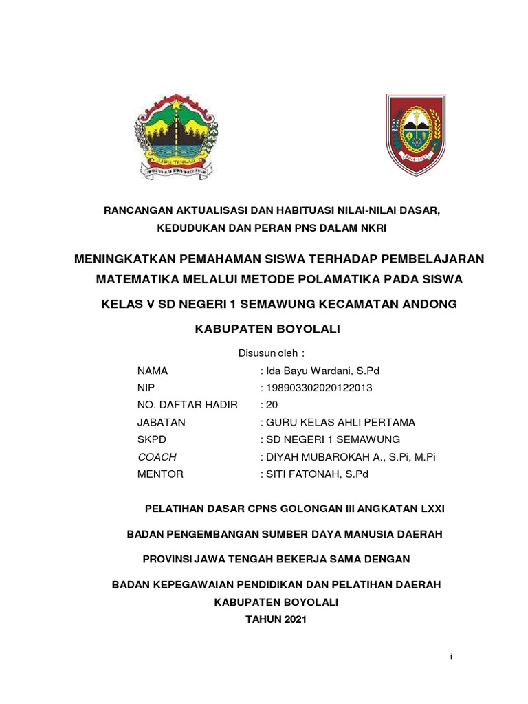 Ra Ida-71-3-20 | PDF | Karier & Perkembangan