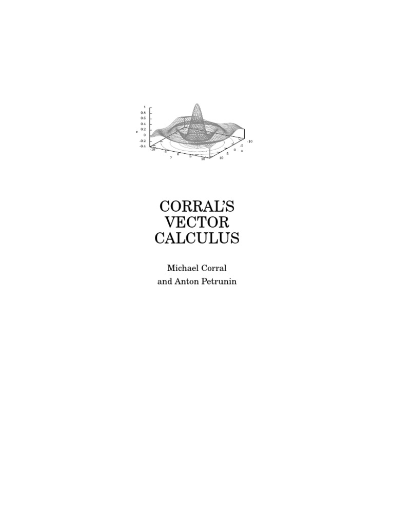 Calc 3 Book | PDF | Cartesian Coordinate System | Euclidean Vector