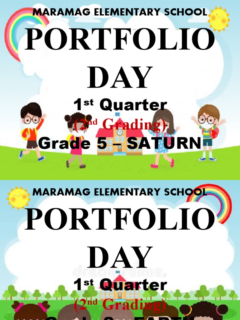 1st Quarter Portfolio Day Overview | PDF